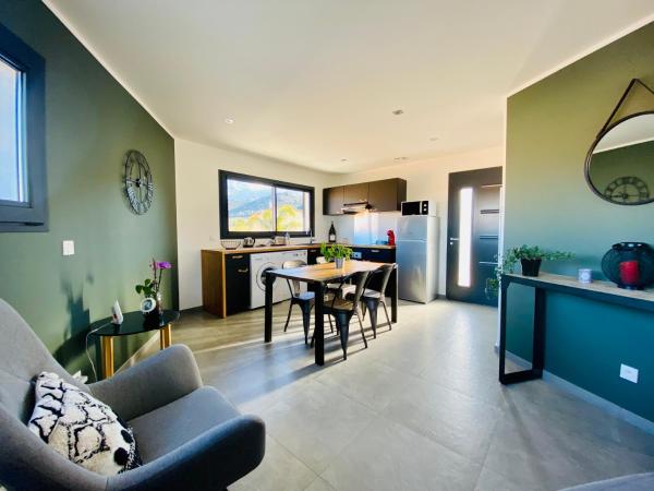 T2 Loft Entre Mer Et Montagne - Forêt de Bonifatu