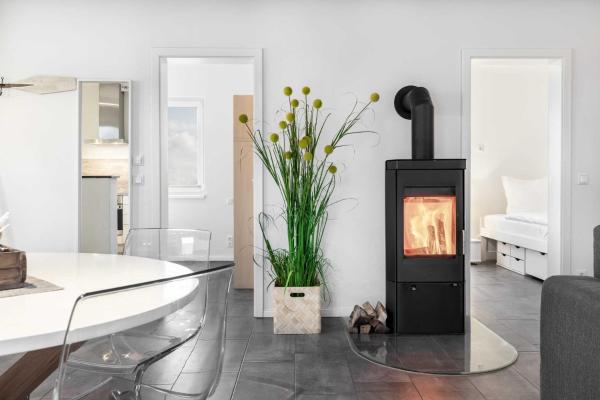 Salzhaff Strandhäuser Mit Kamin Und Terrasse Ofc 17 - Am Salzhaff
