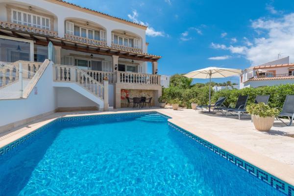 New! Villa Cala Marsal Front Sea View, Pool, Bbq, Ac Free - Portocolom