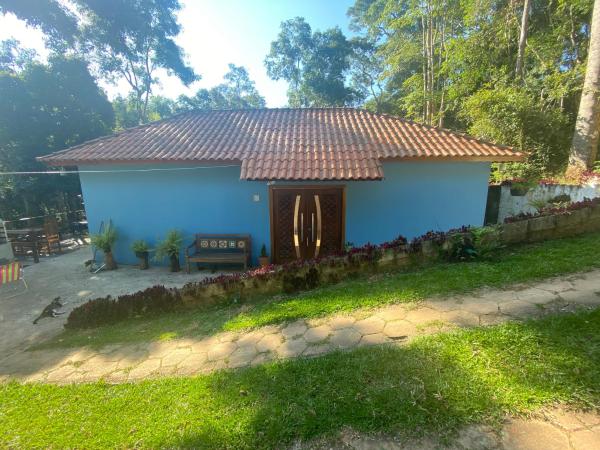 Casa De Campo Com Muito Verde E Paz/2 Quartos/wi-fi/churrasqueira/ Deck/ Trilha/ Minha Cachoeira - Atibaia
