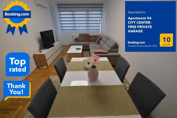 Apartment 54 City Center - Free Private Garage - Novi Sad