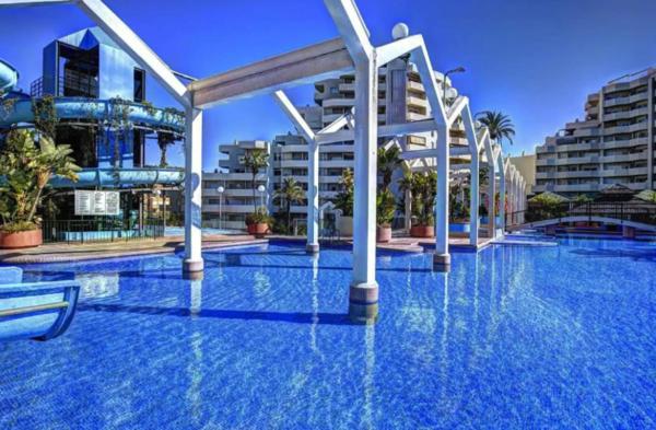 Benal Beach Suite Ii, Estudio Con Parque Acuático Y Vistas Al Mar. - Benalmádena