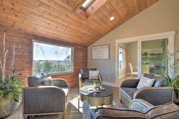 Picturesque Farmhouse On Working Almond Ranch - California