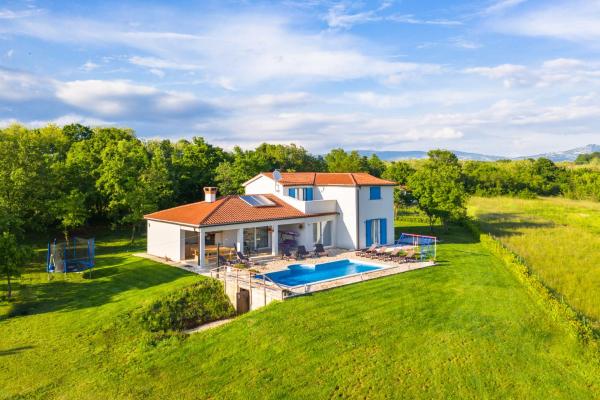 Naturnahe, Große Luxusvilla Für 12 Personen Mit Pool, Jachuzzi Und Meeresnähe - Labin