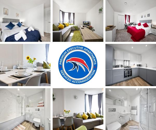 65 Percent Off - Long Stays - Premium Executive Apartments - Sheraton View - City Centre - For Families , Business, Leisure & Relocations - Free Wifi - スタッフォードシャー