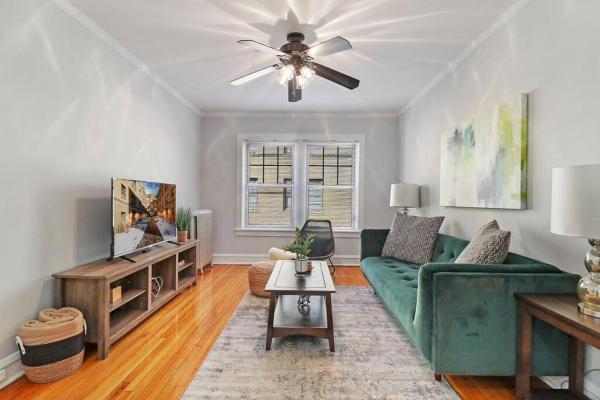 1br Beautifully Furnished Apt With King-sized Bed - Marshfield W2 - Chicago