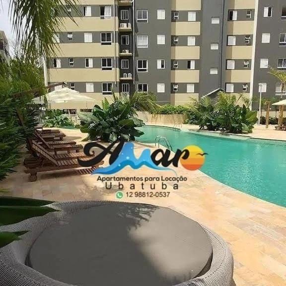 Jardim Das Palmeiras Ii Home Resort Jp2 Ubatuba - Apartamento Com 2 Dorms, 1 Suíte, Condomínio Com Piscina Adulto E Infantil, Jacuzzi Aquecida,sauna, Churrasqueira, Academia, Salão De Jogos E Playground - Ubatuba