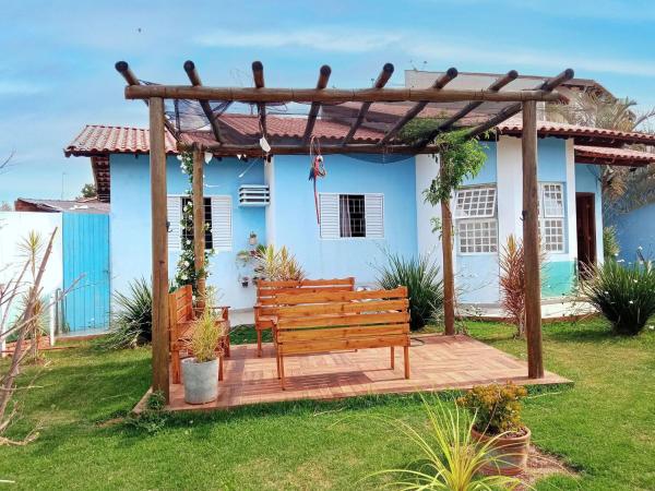 Casa Azul Antares - 3 Quartos Com Jardim | Pet Friendly - Londrina