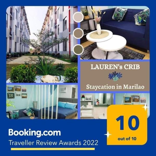Laurens Crib Staycation In Marilao Free Parking & Wifi - Santa Maria