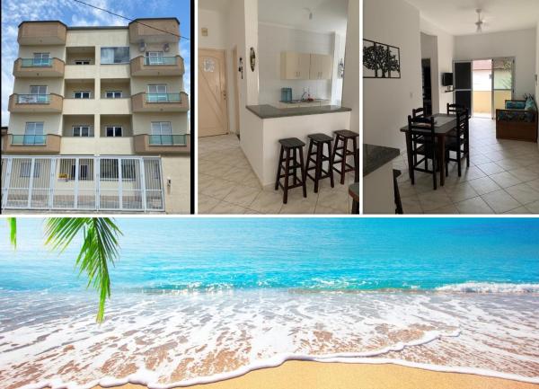 Apto C/2 Quartos Sendo Uma Suíte C/ar E 2banheiros - Ubatuba