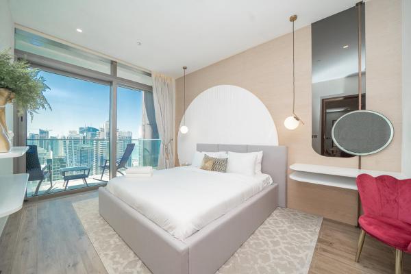 Luton Vacation Homes - Luxury & Sea View 1br - Jumeirah Living Marina Gate Tower 3 - 40ab12 - Dubaï