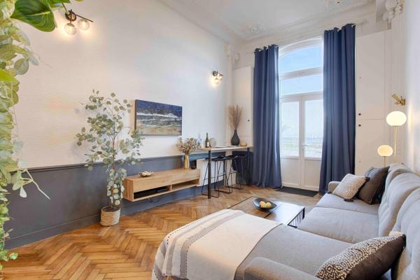Welc'home In Houlgate - Vue Et Accès Direct Sur Mer - Cabourg