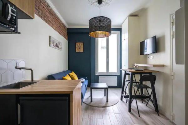 Cosy And Peaceful Studio - 2p - Paris Center - Rue Saint-Maur
