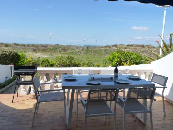 Sol-y-days Flamant, Superbe Appartement En Rez De Jardin Avec Grande Terrasse Et Jardinet, Face A La Mer - Aigues-Mortes
