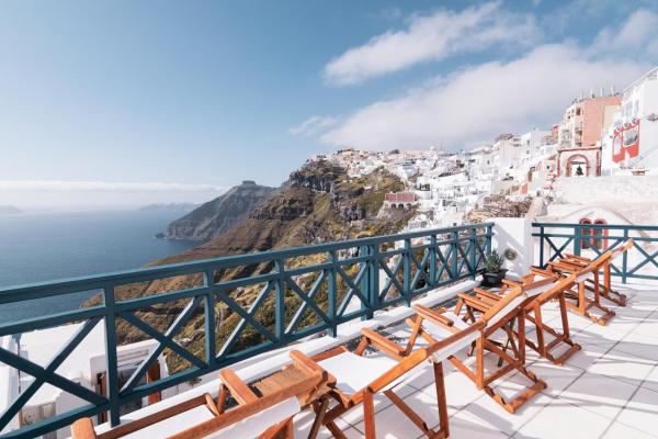 Delion - Premium Room With Balcony And Sea View - Oia