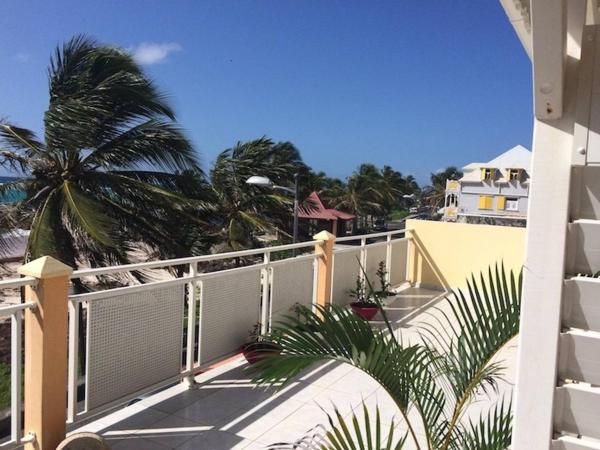 Studio Lumineux Avec Vue Sur La Mer à Capesterre, 20 M², Terrasse - Marie-Galante