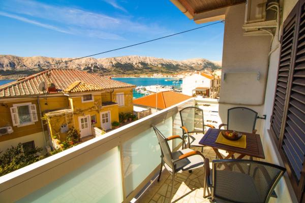 Apartment Mario With Terrace And Sea View - Baška