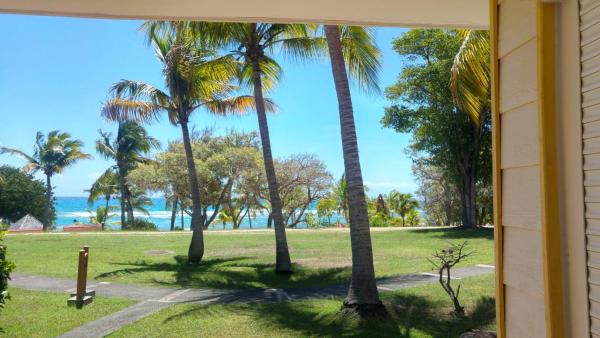 Grand Studio 4 Pers Superbe Vue Mer Et Cocotiers Dans Village Vacances Sainte-anne Plage à - 30 M - Guadeloupe