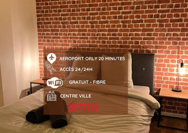 Beau T3 Style Industriel N20 Orly Paris Wifi Underground Industry - Saulx-les-Chartreux