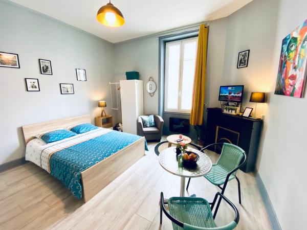 Studio Cosy Avec Jardin - ibis Styles Roanne Centre Gare