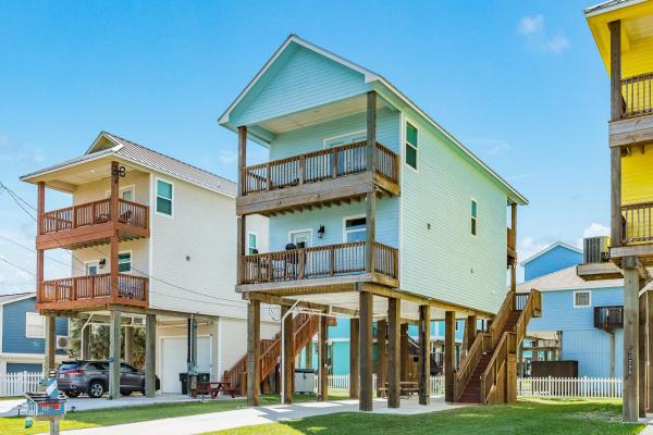 Sunny Beach Sunrise - Galveston