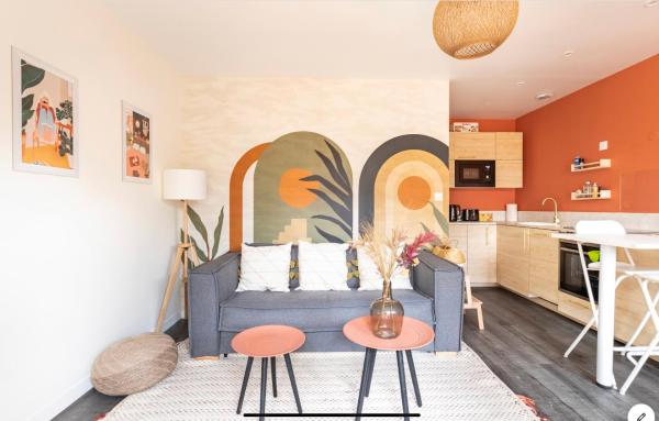 Le 102, Maison Avec Terrasse Et Parking Gare De Rouen - Bois-Guillaume