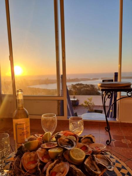 Appartement 100m² Avec Terrasse 200m² Privée Vue Sur Mer - Oualidia