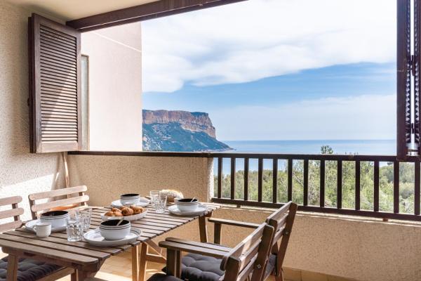 Terre Marine - Bel Appartement Avec Terrasse Vue Mer - Roquefort-la-Bédoule