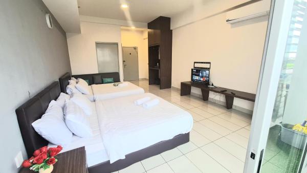 Aeropod [5b]/near Airport / 2 Queen Bed/ Netflix/free Parking - Sabah