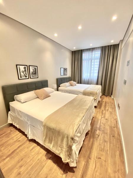 Flat 2 Quartos, Padrão Hotel Na Avenida Paulista - São Paulo