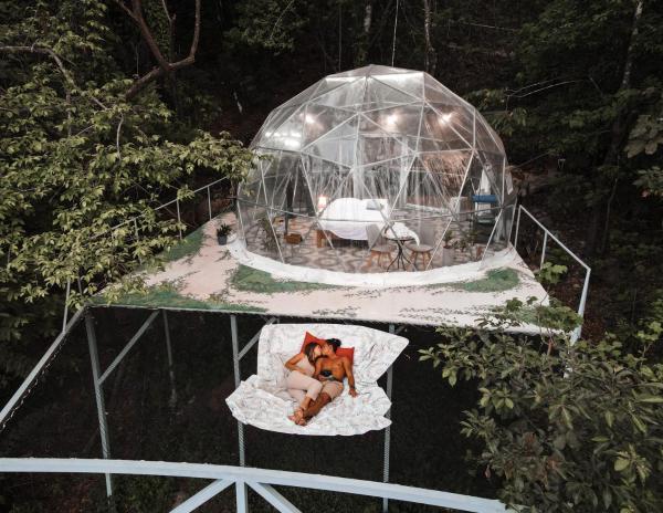 Domos Mirador Romantic Private Honeymoon Glamping - Costa Rica