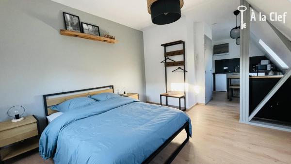A La Clef - Charmant Studio Proche Gare Et Centre - Idéal Pro & Couple - Wifi - Allonnes