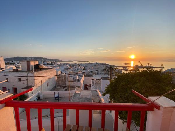 Elenitas Town House With Balcony And Sea View - Mykonos