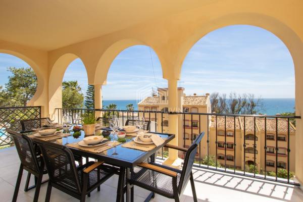 Panoramic Sea Views And Direct Access To The Beach From The Community In Torrenueva (La Cala De Mijas) - Sitio de Calahonda
