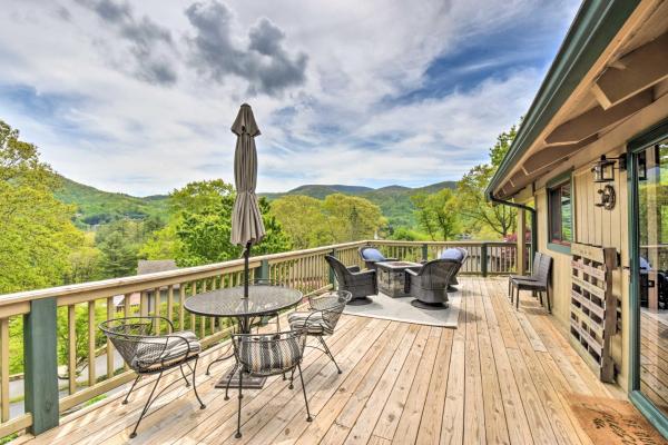 Serene Sky Valley Home With 180 Degree Mountain View - 佐治亞