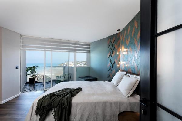 Sea View Stylish 1br With Balcony By Beachfront Stay - Israël