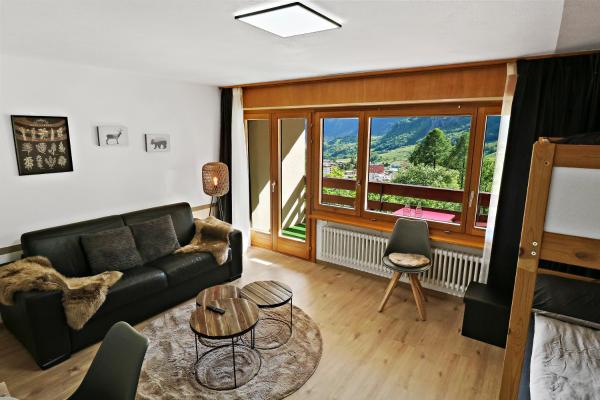Studio Avec Vue Imprenable Sur La Vallée - Adelboden