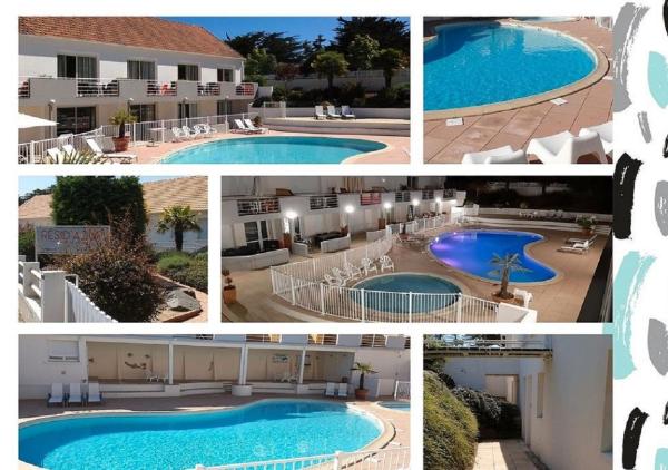 Résid'azur Appartement T2-pmr- Piscine Privée - Plage de la Barre-de-Monts (La Bergère)