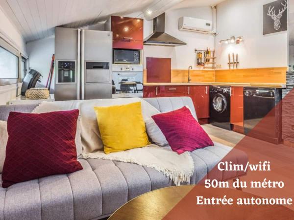 ☆ L'appart D'oie ☆ 2 Pièces ☆ 50m Du Métro ☆ Fibre - Occitanie