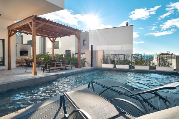 Luxury Villa Natali With Pool Terrace And Sea View - Podstrana