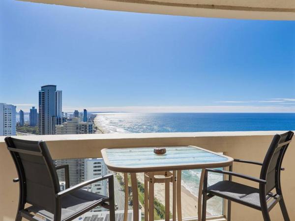 Serain Residences - Beachside Breathtaking Ocean View Two Bedroom Apartment - Surfers Paradise