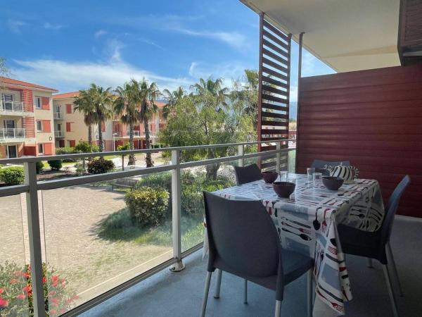 Appartement 2p/cabine à Argelès-sur-mer – Piscine Chauffée, Parking Privé, Clim, Terrasse, Proche Mer - Fr-1-225-738 - Collioure