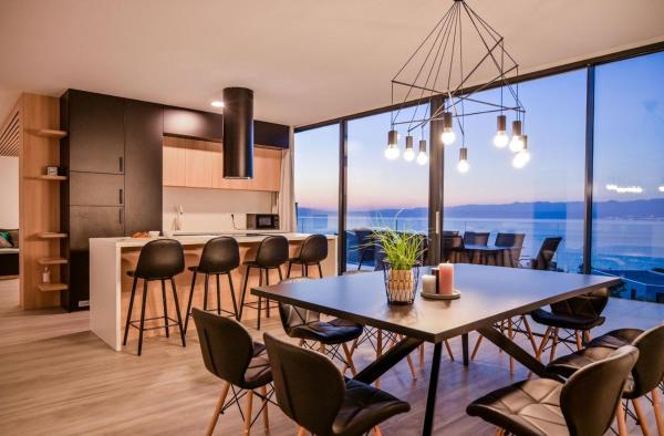 Deluxe Penthouse Rova With Private Jacuzzi And Sea View - Krk