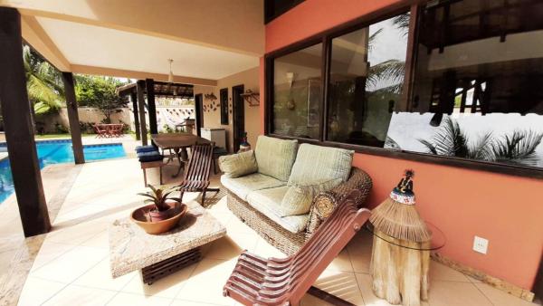 Casa Confortável Vista Mar E Piscina Em Taperapuan - Porto Seguro