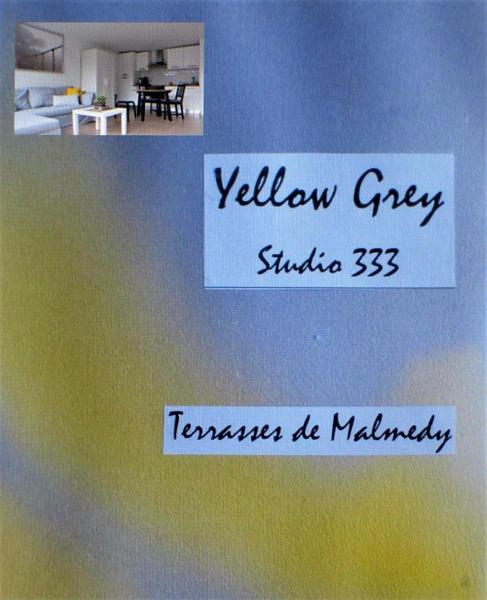Les Terrasses De Malmedy Studio 333 Yellow Grey - Malmedy