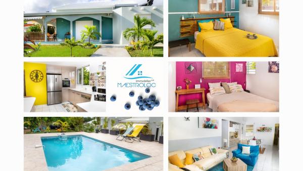 Villa L'artist En Bord De Mer Avec Piscine Privée - Deshaies