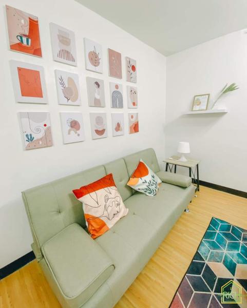 Nordic Themed 1br Condo - 50 Mbps Net - Marilao Bulacan - Therichplaceph - Bocaue