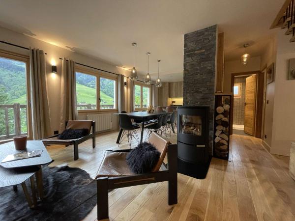 Chalet Contemporain 8 Pers, 4 Chambres, Vue Sur Montagnes, Parking, Près Village - Fr-1-342-243 - Beaufort