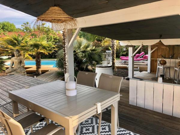 Loue Villa Avec Piscine Dans éCrin De Verdure - Bassin Arcachon - Le Teich