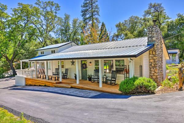Steps To Dtwn Murphys Cottage With Furnished Porch - Murphys, CA